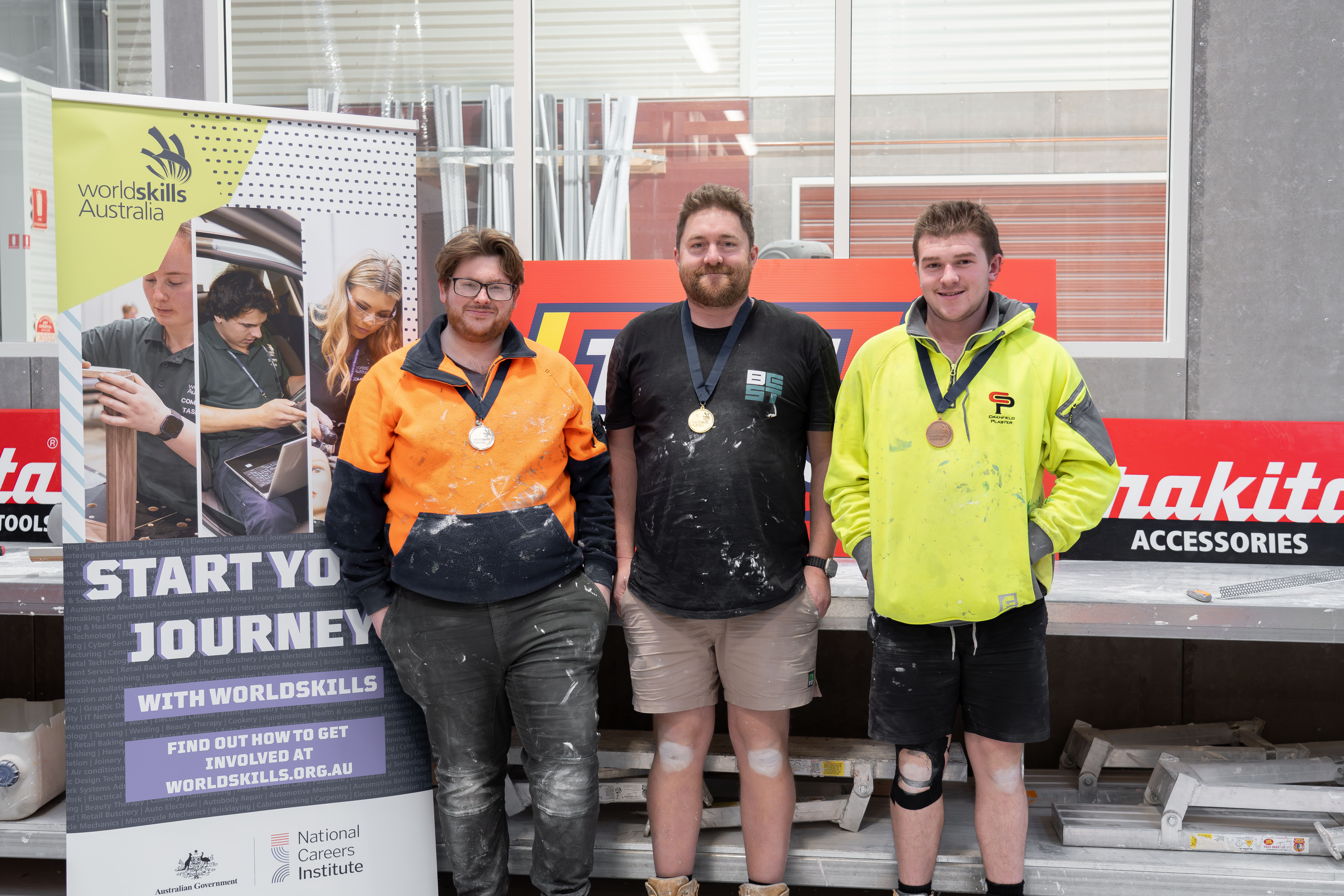 WorldSkills Plastering competition at TasTAFE Clarence Campus | TasTAFE